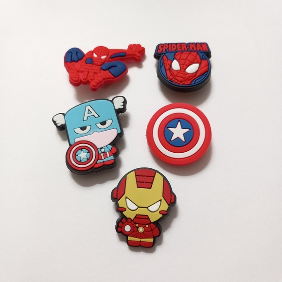 CROCS | Accessories | 27 Marvel Characters Crocs Jibbitz Charms Set Of ...
